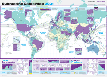 Futuristic 2025 Submarine Cable Map Unveils the Networks of Tomorrow